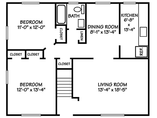 Floorplans | Cloverleaf Gardens Apartments Woodbridge NJ