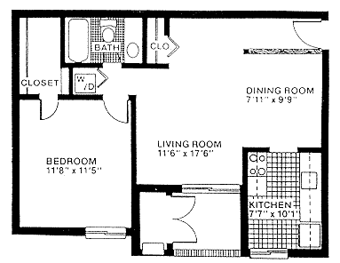 Floorplans | Brookland Ridge Apartments Washington DC