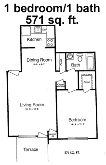 Floorplans | Adams Run Apartments Philadelphia PA